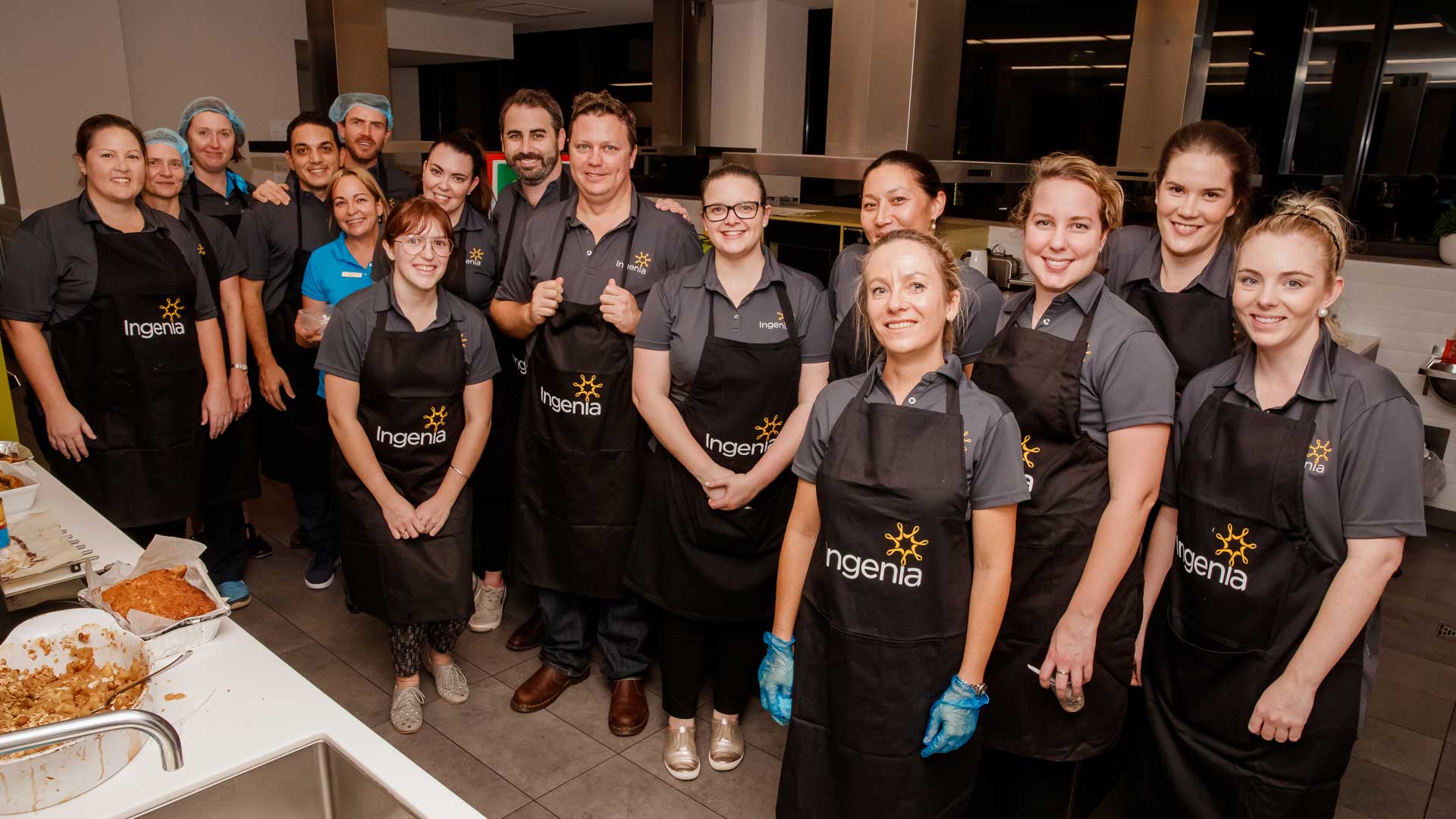 Ingenia staff make a meal at Ronald McDonald House Charities - Ingenia ...